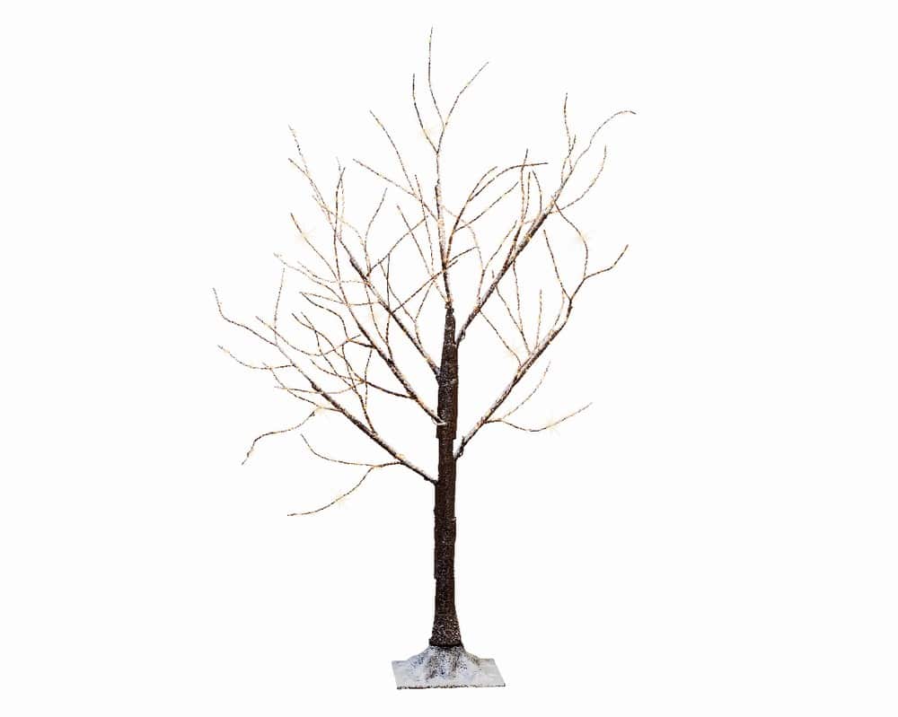 1m Micro LED Birch Tree with Snow Detail - Gordon Rigg