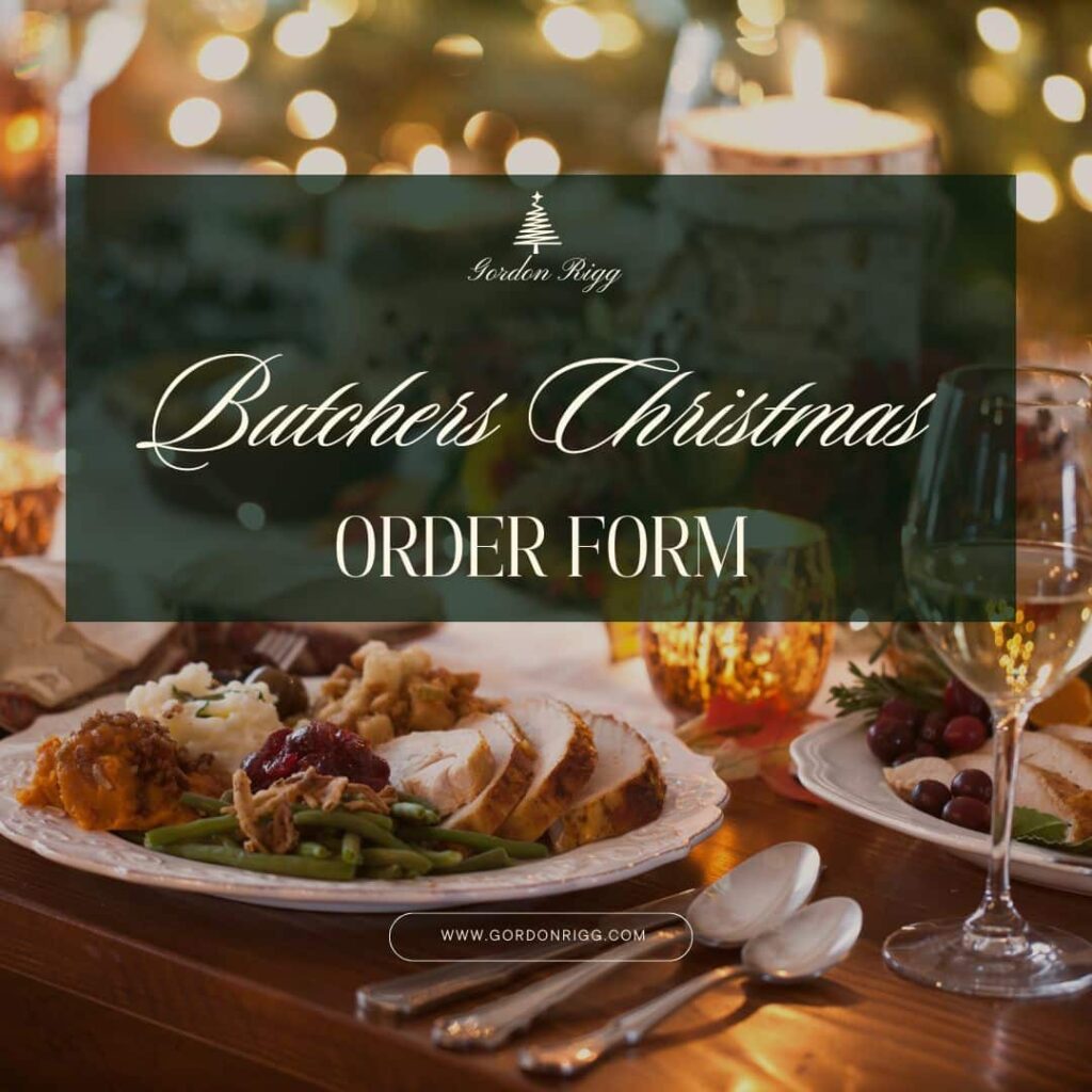 Butchers Christmas Brochure - Gordon Rigg