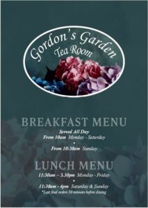 Gordon's Garden Tea Room - Gordon Rigg
