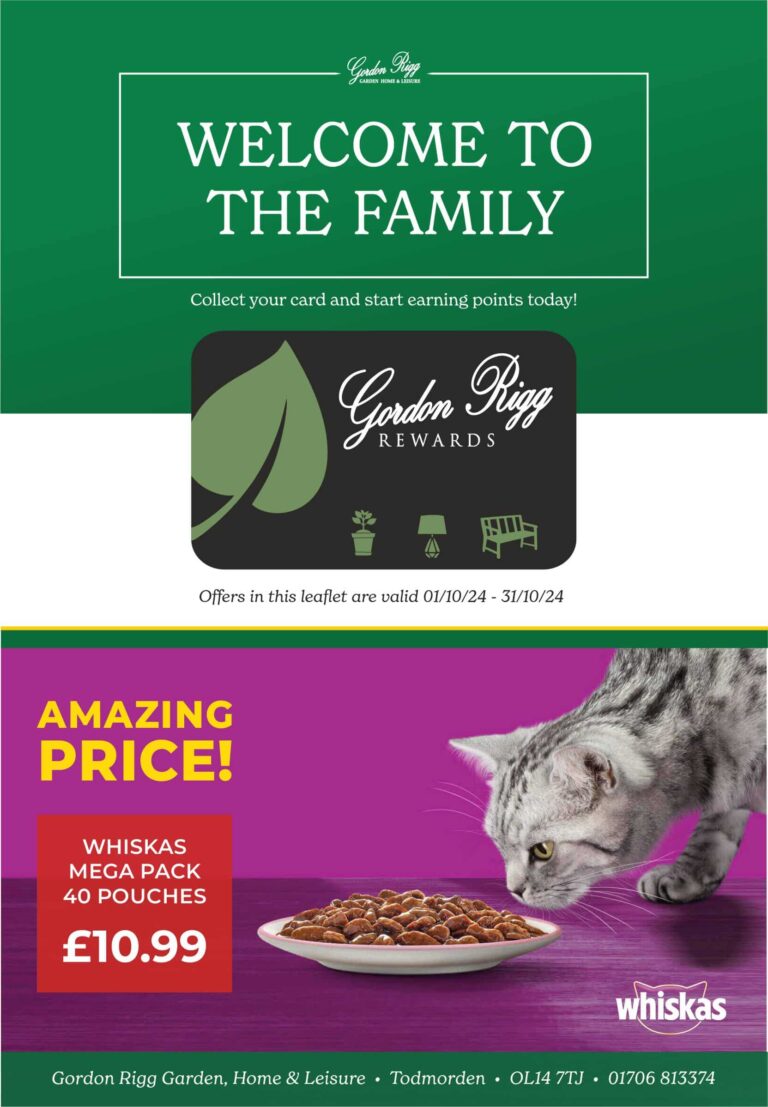 October Loyalty Card Offers - Gordon Rigg