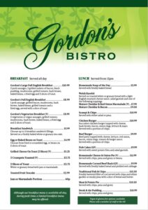 Gordon's Bistro - Gordon Rigg