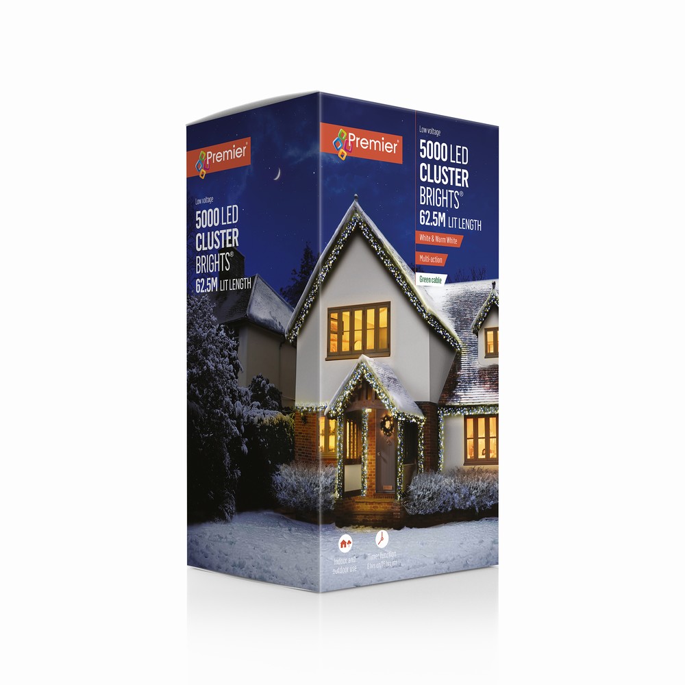 5000 Multi-Action LED Cluster Brights with Timer - Gordon Rigg