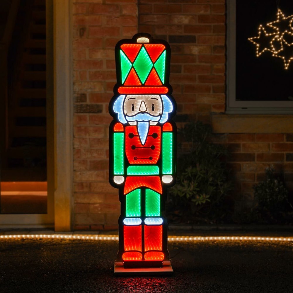 Infinity Light Santa Head. - Gordon Rigg