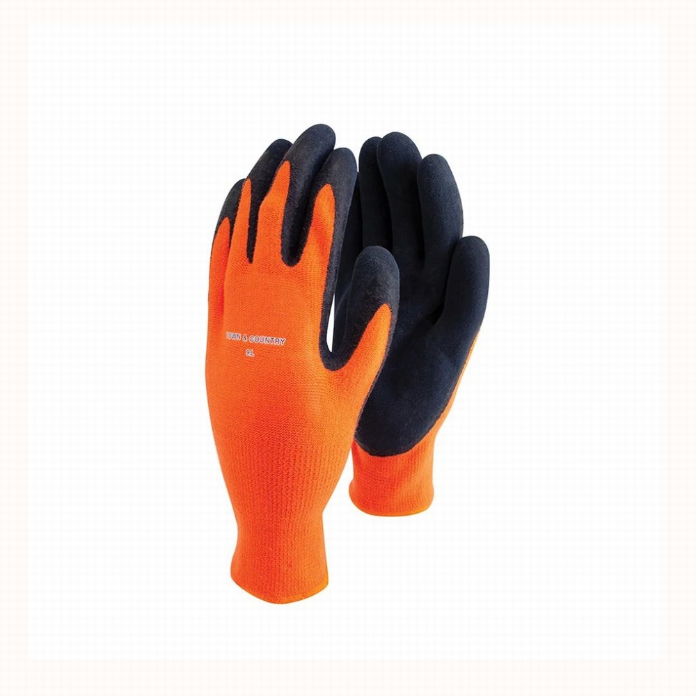 Mastergrip Thermolite Gloves Orange - Gordon Rigg
